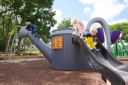 These wacky playgrounds will keep the children away from video-games ...
