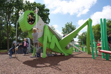 These wacky playgrounds will keep the children away from video-games ...