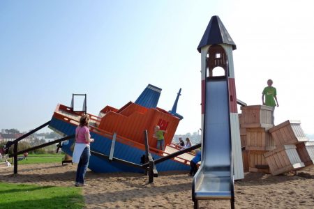 These wacky playgrounds will keep the children away from video-games ...