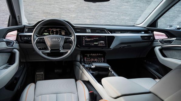 Audi replaces side-view mirrors with exterior cameras in its new E-Tron ...