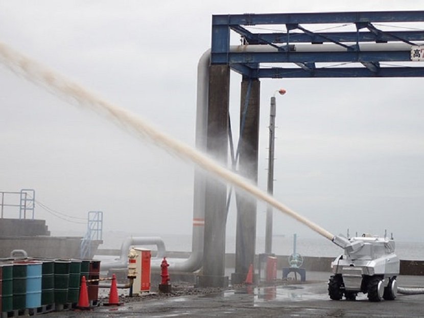 Mitsubishi's Autonomous Firefighting Robots may save precious human ...