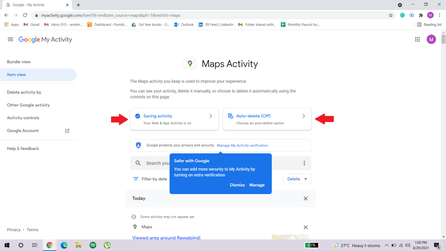 How to Easily View Your Google Maps Search History?