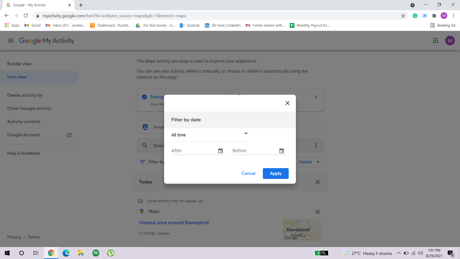 How to Easily View Your Google Maps Search History?